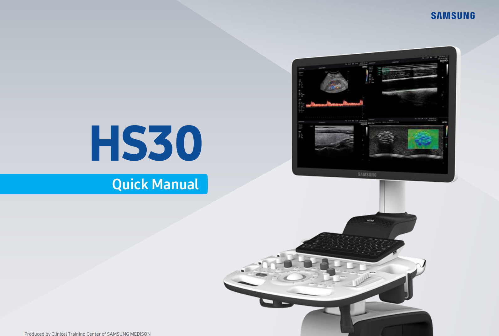 HS30 Ultrasound System: Quick Start Manual